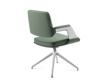 OMNIA Swivel trestle-based chair By SITLOSOPHY®