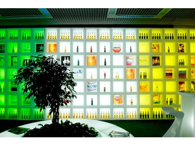 OPEN CUBE Wall cabinet By SLIDE