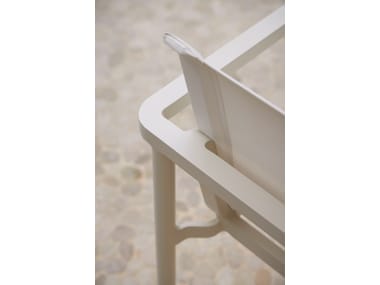 ORIGIN Batyline® garden chair with armrests By POINT | design Mario Ruiz