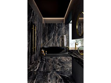 ALLURE - OROBICO Laminated stoneware wall/floor tiles with marble ...