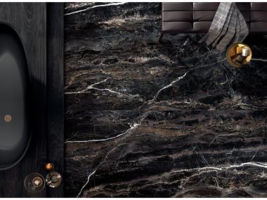 ALLURE - OROBICO Laminated stoneware wall/floor tiles with marble ...