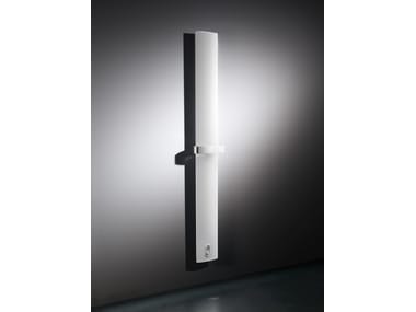 Wall-mounted aluminium decorative radiator OTHELLO MONO SLIM By RIDEA