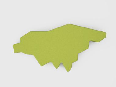 Pouf componibile imbottito in tessuto OTTOMAP By grado design design ...