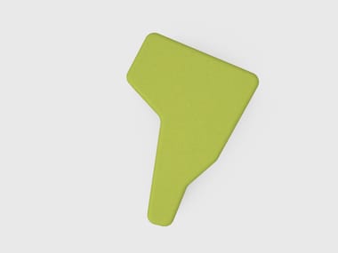 Sectional upholstered fabric pouf OTTOMAP By grado design design Alex Chai