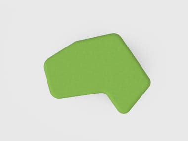 OTTOMAP Sectional upholstered fabric pouf By grado design | design Wendy Liu, Alex Chai