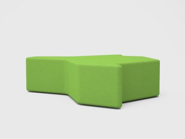 OTTOMAP Sectional upholstered fabric pouf By grado design | design ...