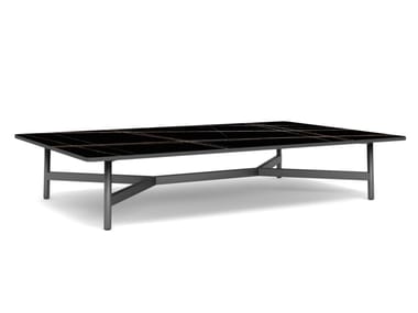 OZE 93336I Tavolino da giardino basso in pietra sinterizzata By IVINI