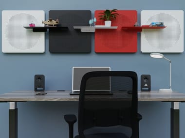 SHELF 600 Magnetic plate wall shelf By Ob-Jack