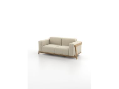 MASALA Straight 3 seater fabric sofa By Omelette Editions