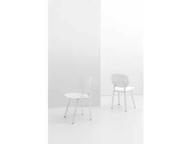 PADDLE Wooden chair By CRUSO | design Benoît Deneufbourg