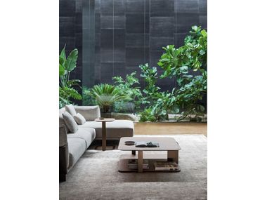PADDLE Low wooden coffee table By Bonaldo | design Mauro Lipparini