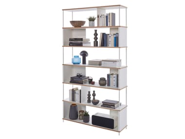 Open modular plywood bookcase PAL By Müller Small Living design Enzo ...