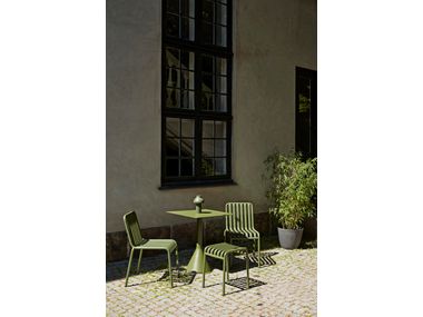PALISSADE Steel garden stool By Hay | design Ronan & Erwan Bouroullec