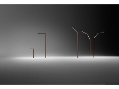 LED steel garden lamp post PALO ALTO By Vibia design Josep Lluís Xuclà