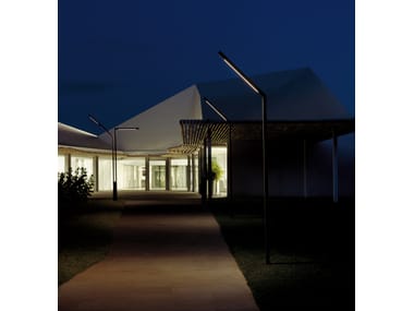 LED steel garden lamp post PALO ALTO By Vibia design Josep Lluís Xuclà