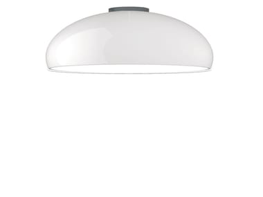 PANGEN Painted metal ceiling light By FontanaArte | design Archivio Storico