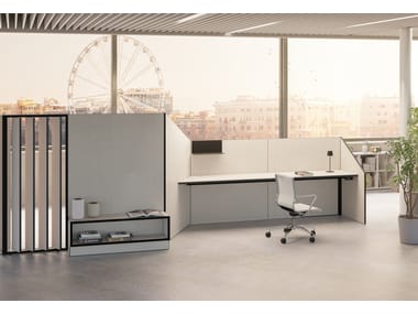 PANORAMA Office booth By FANTONI | design UNStudio