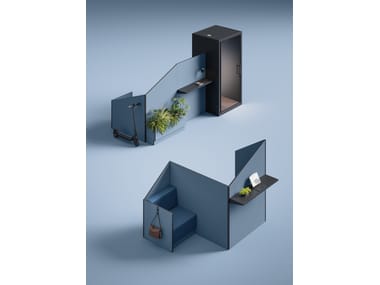 PANORAMA Office booth By FANTONI | design UNStudio