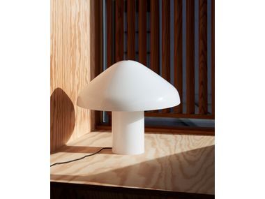 PAO GLASS LED blown glass table lamp By Hay | design Naoto Fukasawa