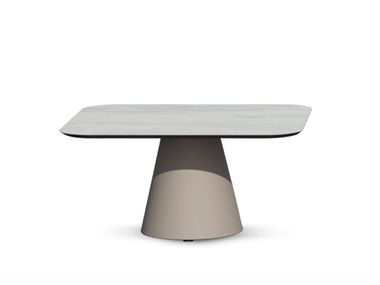 ROLL 224 Wooden and steel coffee table By Papatya