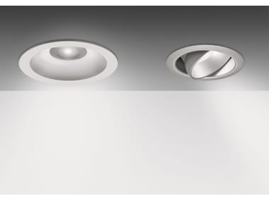 PARABOLA Recessed LED adjustable aluminium spotlight By Artemide