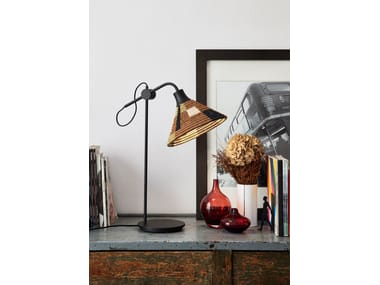 PARROT LED with swing arm abacá table lamp By Forestier | design Jette ...