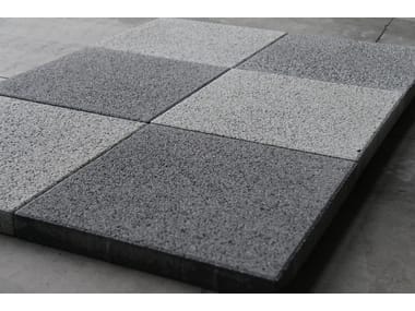 PIASTRA 40X40 Concrete outdoor floor tiles By PAVESMAC