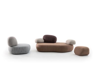 PEBBLE RUBBLE Sofa By Moroso | design FRONT