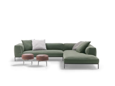 PERRY UP Sectional fabric sofa By Flexform | design Antonio Citterio