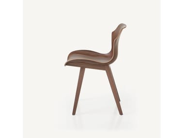 PETAL Solid wood chair By BassamFellows | design Craig Bassam