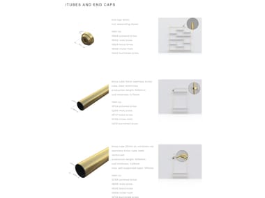 TUBE CONNECTING SYSTEM MODULATION N°16 Storage wall By P&G KONZEPT
