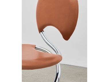 PH SNAKE CHAIR | Leather chair Steel and leather chair By PH Furniture ...