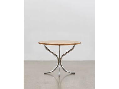 PH LOUNGE TABLE | Oak table Round oak and metal table By PH Furniture ...