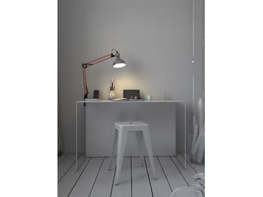 Cement secretary desk PHILIP By Forma&Cemento design Valerio Paula ...