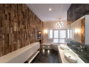 Indoor wooden 3D Wall Cladding PHOENIX By Wonderwall Studios