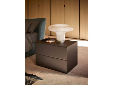 NORMA Wooden bedside table By PIANCA