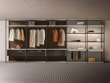 TEATRO Walk-in wardrobe By Pianca