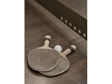 Ping pong table Rectangular oak and cast iron ping pong table By ...