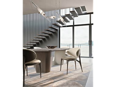 PINNACLE Upholstered chair By Turri | design Huang Quan