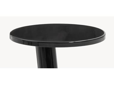PIPE Round steel side table By Moroso | design Sebastian Herkner