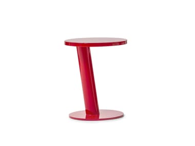 PIPE Round steel side table By Moroso | design Sebastian Herkner