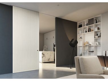 SMOOTH STYLE Porte coulissante en bois By PIVATO le porte