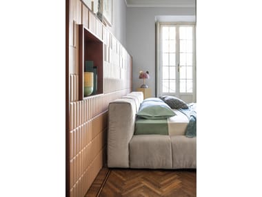 PIXEL BOX LARGE Bed By Saba Italia | design Sergio Bicego