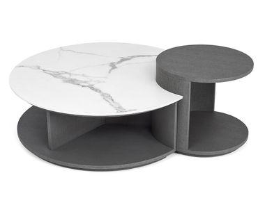 PLANET Wooden coffee table By HC28 | design Ximi Li