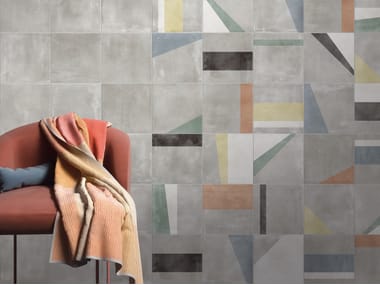 Porcelain stoneware wall/floor tiles PLAY By ABK