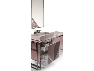 PLEASURE Vanity unit with mirror By Visionnaire | design Alessandro La ...