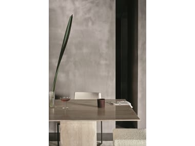 PLINTO Rectangular dining table By Meridiani | design Andrea Parisio