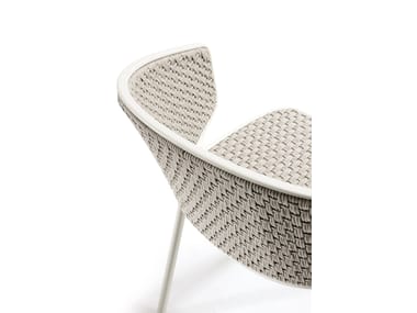PLUVIA ROPE Sedia da giardino By Ethimo | design Luca Nichetto
