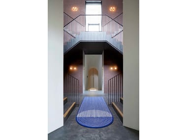 Wool rug PLY BLUE Ply Collection By GAN design MUT Design