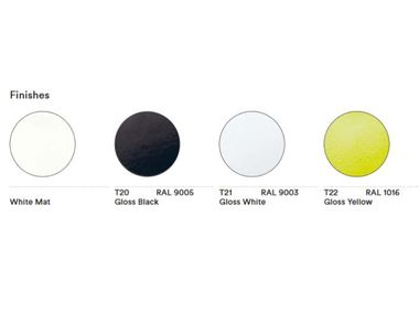 POLAR Polypropylene coffee table By Tacchini | design Pearson Lloyd